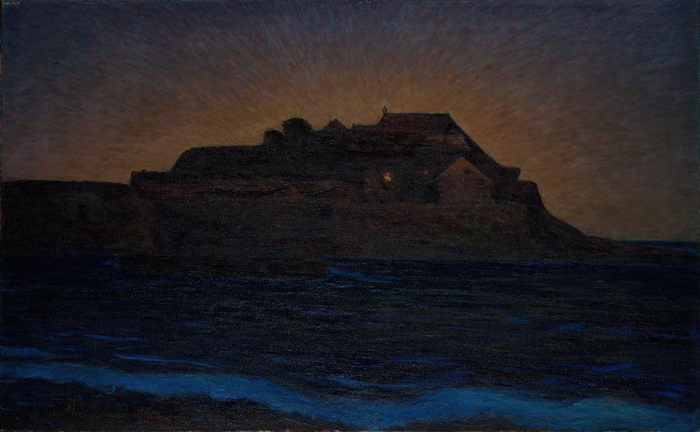The Fortress at Varberg (1894) – MuseumPrints