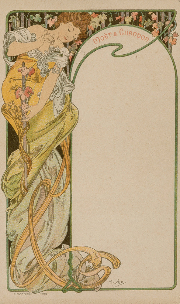 Menu Card (circa 1900) – MuseumPrints