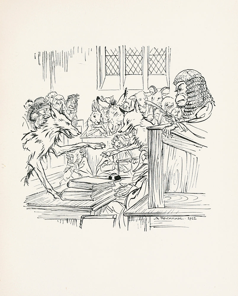 The Wolf, the Fox, and the Ape (1912) – MuseumPrints