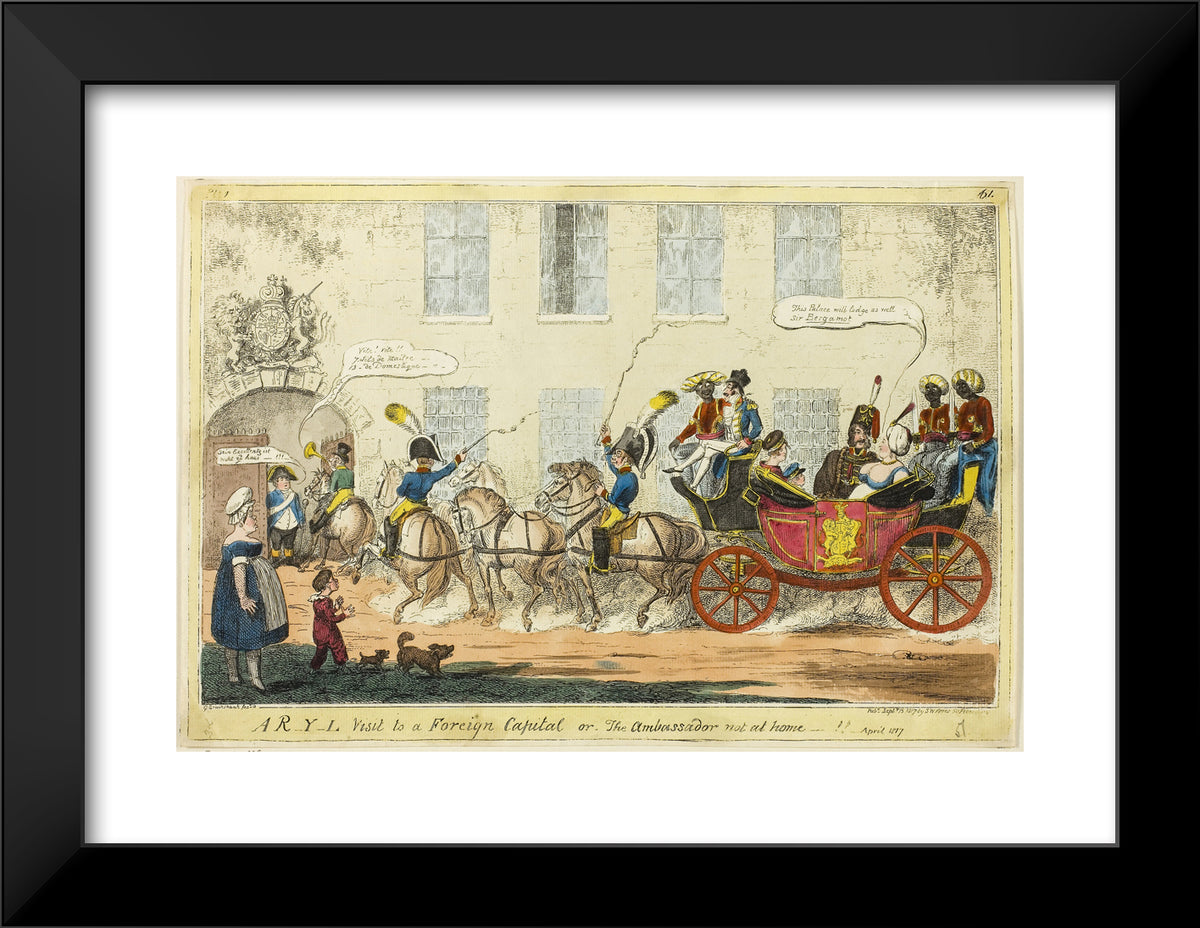 A R-Y-L Visit to a Foreign Capital by George Cruikshank – MuseumPrints