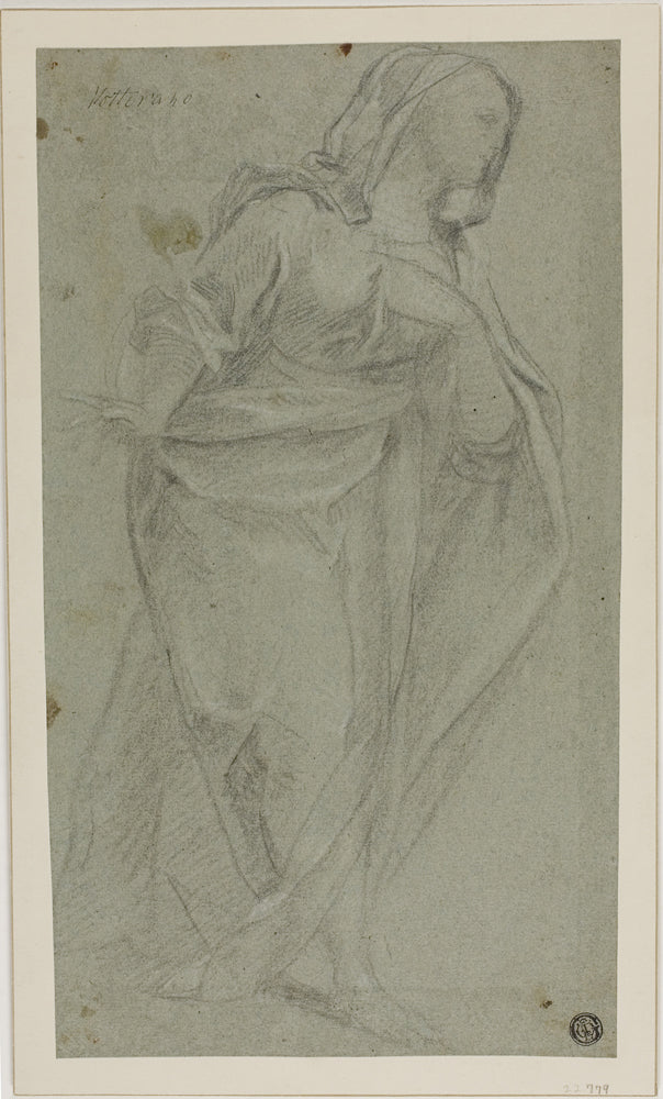 Standing Draped Female Figure by Baldassare Franceschini – MuseumPrints