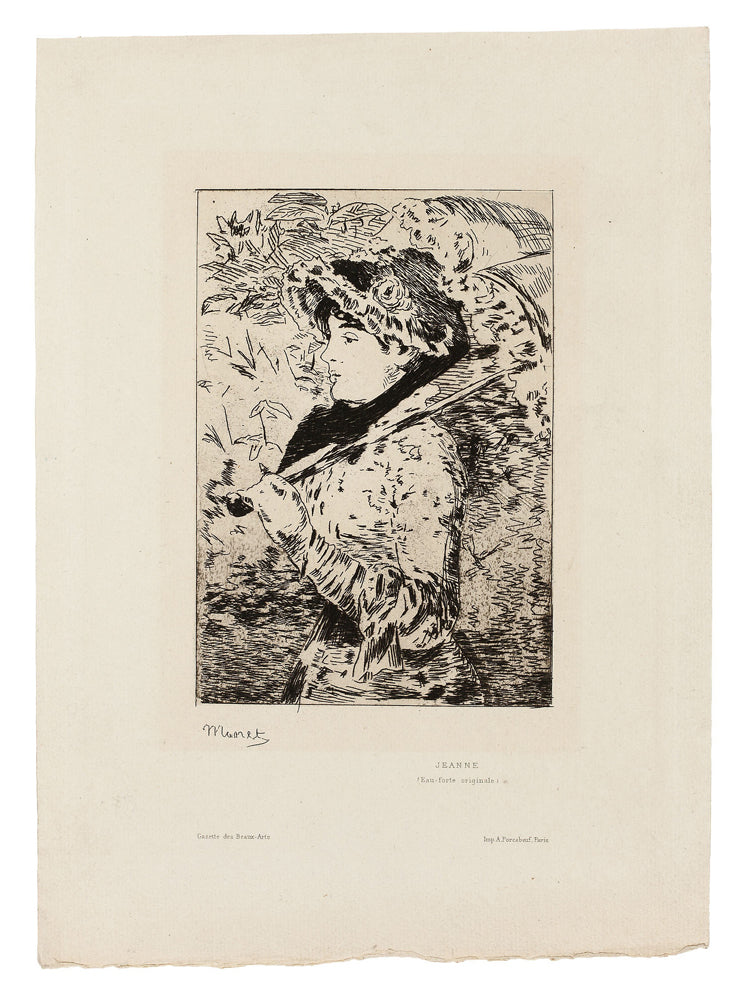 Jeanne (Spring) by Edouard Manet – MuseumPrints