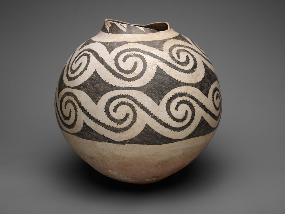 Storage Jar with Horizontal Bands of Interlocking Scrolls by Ancestral ...