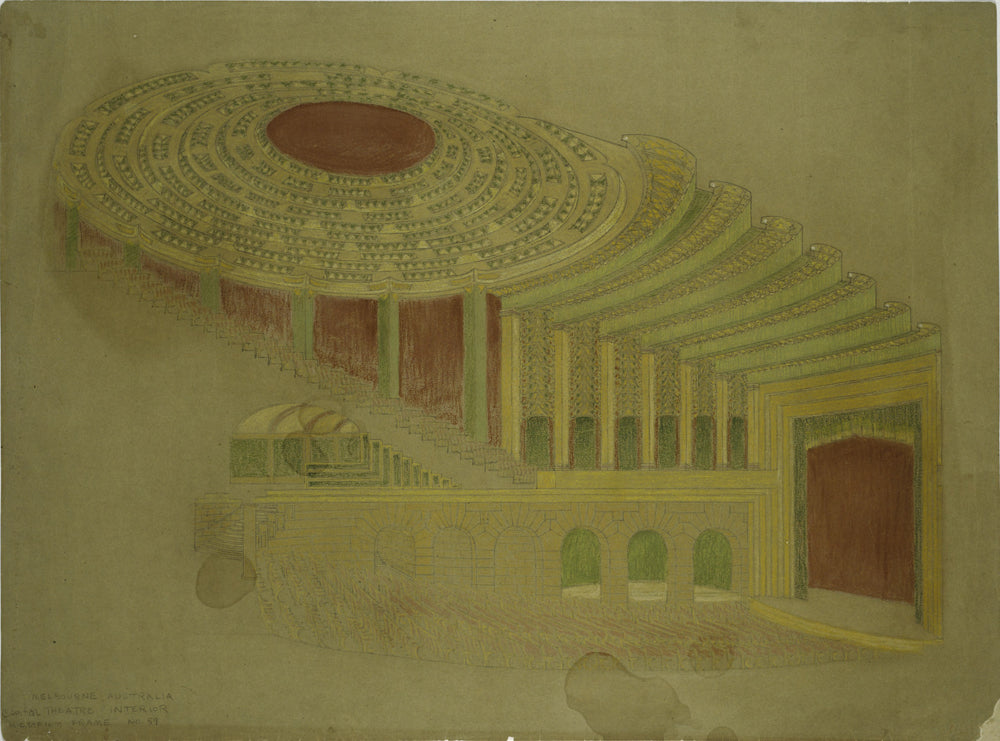 Capitol Theatre and Office Building, Melbourne, Australia, Presentatio ...